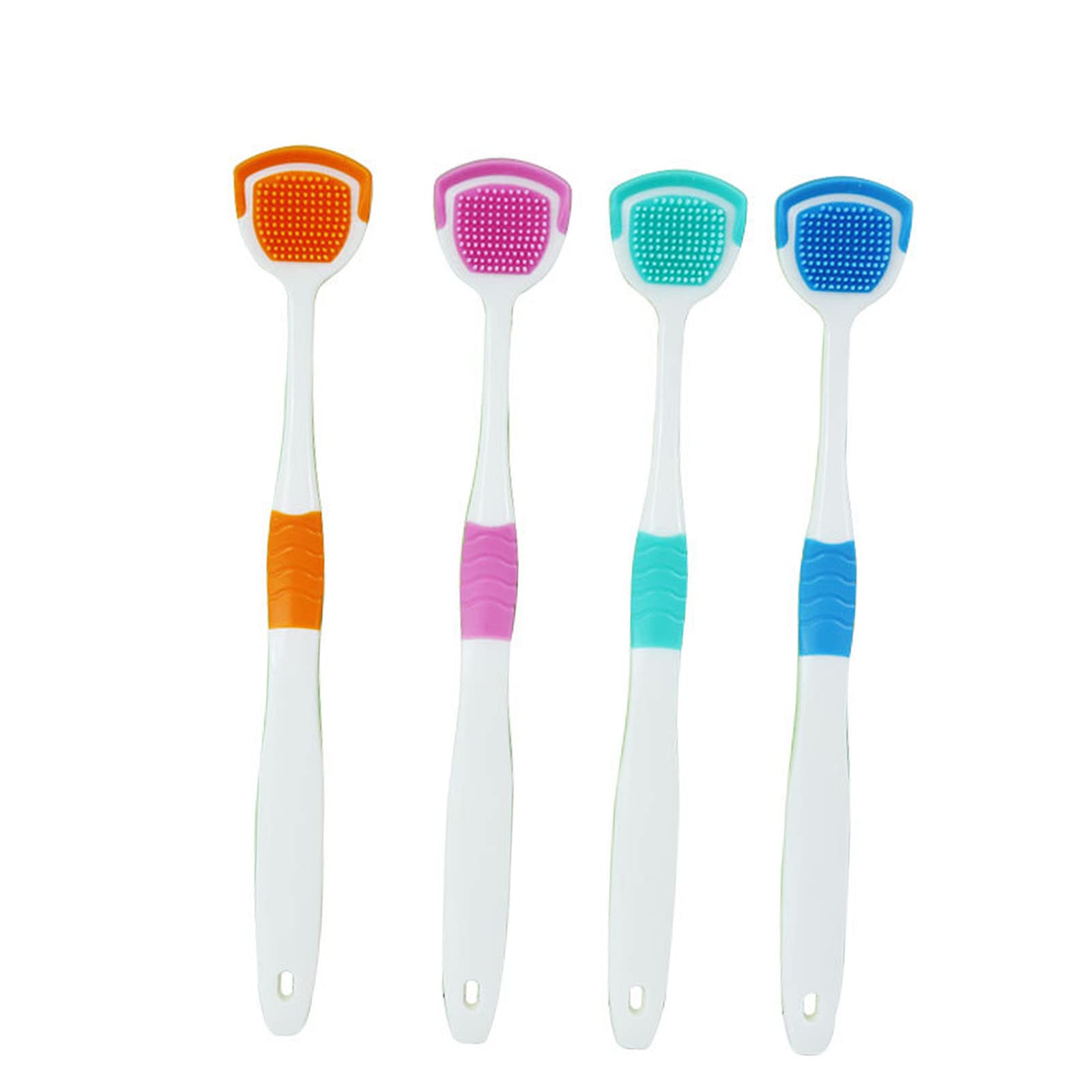 defutay Tongue Scraper Cleaner - 100% BPA Free Tongue Scrapers - Oral Scrapers Premium Sweeper Sets - Eliminate Bad Breath - Easy to Use