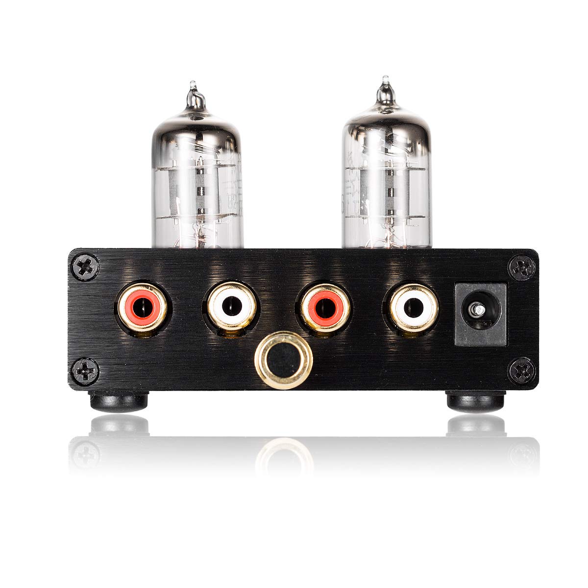 Little Bear T7 Vacuum Tube Phono Preamp, MM Turntable Preamplifier, Hi-Fi Home Audio for Record Player, Stereo Amplifier, Active Speaker