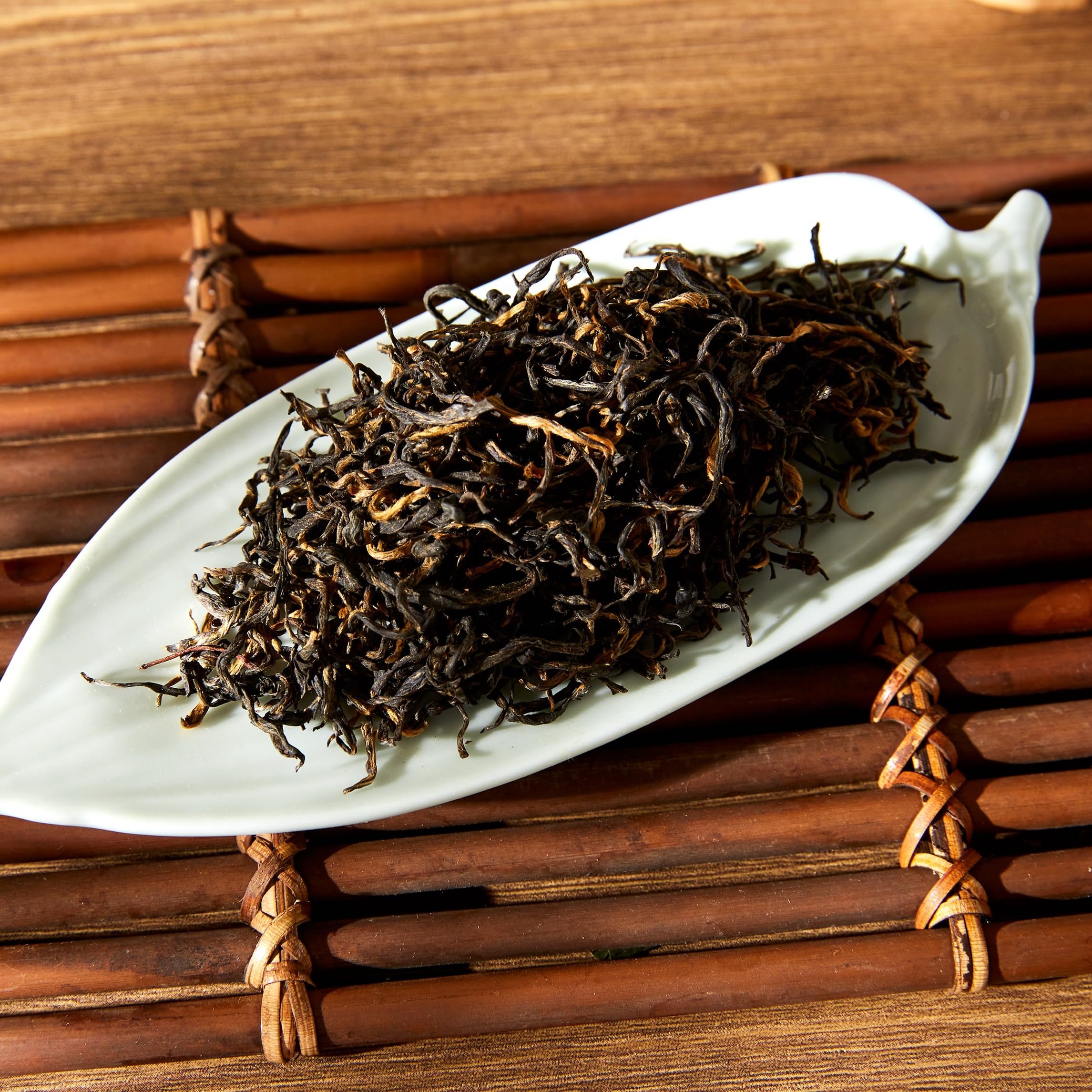 Cha Wu-[B] JinJunMei Black Tea3.5oz/100g,Chinese Loose Leaf Tea,WuYi Mountain,FuJian China