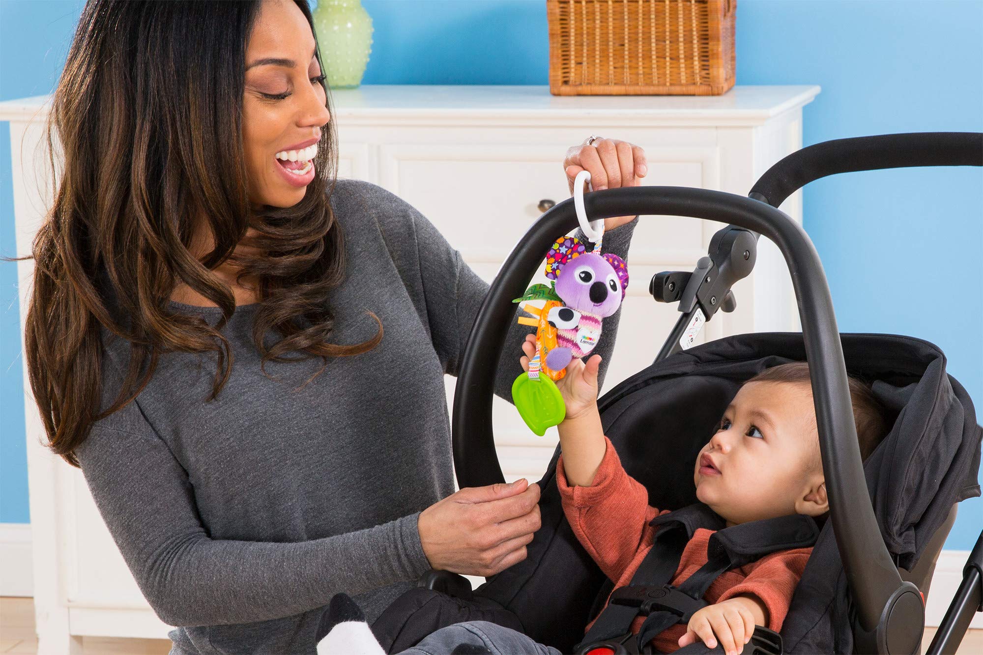 Lamaze Walla Koala, Clip On Toy, Multi