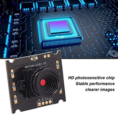 Camera Module, PCB Distortion Free Len 0.3MP 640 X 480 USB Webcam Board for Drone Aerial Photography