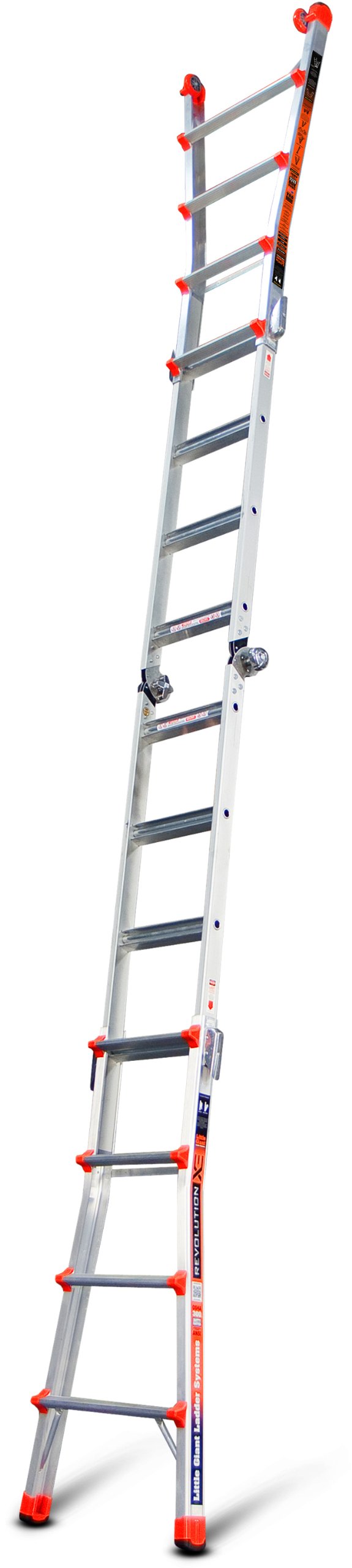 Little Giant Ladders 12017EN Revolution M17 Set, Silver, 4 x 4 ft
