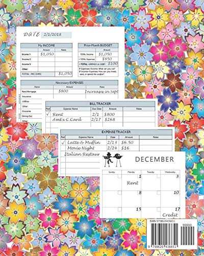 Personal Finance Budget Planner & Bill Organizer: Simple Budget Spreadsheet for Money Management | Expense Tracker with Financial Plan to Get Out of ... 8x10 (Personal Finance & Budget Books)