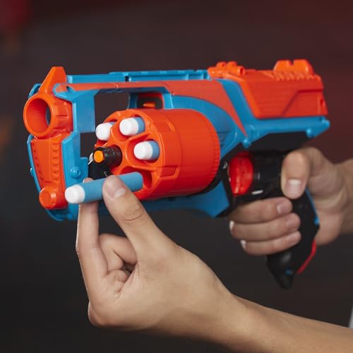 Nerf Elite Strongarm, Rotating Barrel, Slam Fire, 6 Darts, 8 Year Old Boys & Girls & Up (Amazon Exclusive)