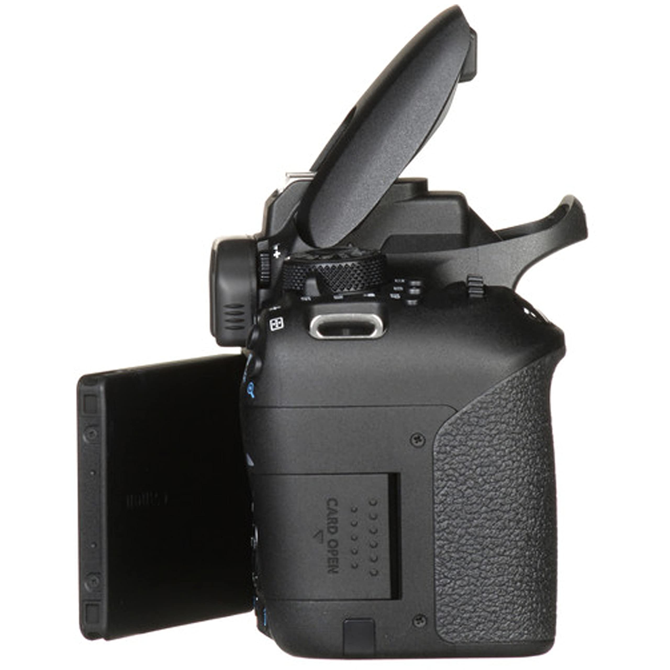 Canon EOS 800D Rebel (T7i DSLR) Camera (Body Only) + Al’s Variety Accessories Includes: 2X 64GB Memory + Case + Tripod + Grip Pod + HDMI Cable + More (22pc Bundle)