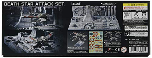Bandai Hobby Star Wars Death Star Attack Set "Star Wars" 1/144, White