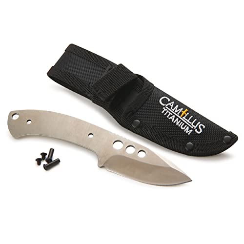 Camillus Straf Fixed Blade Knife for Hunting and Fishing - Unfinished Kit – Handle Material Sold Separately