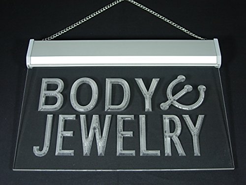 Body Jewelry Piercing Shop Studio Decor Led Light Sign
