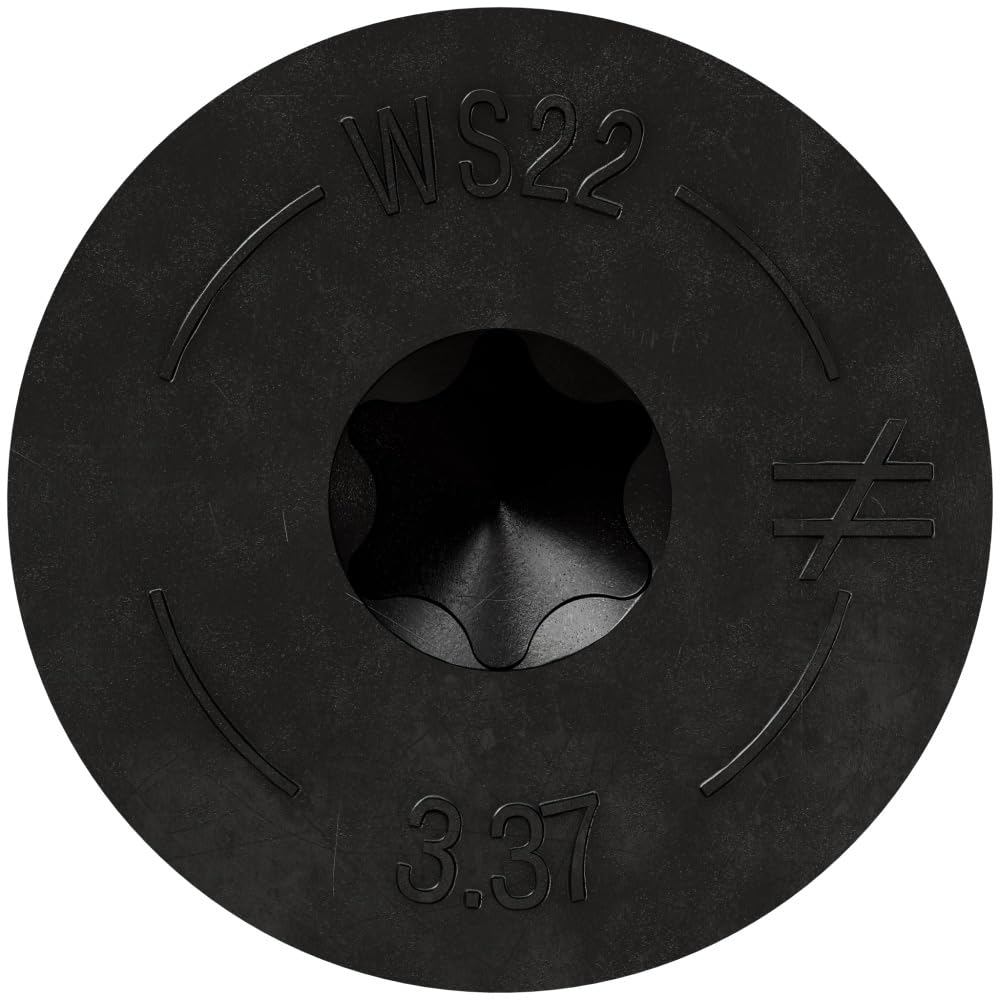 Simpson Strong-Tie SDW22338-R50 Strong-Drive SDW EWP-PLY Screw — .220 in. x 3-3/8 in. T40 6-Lobe, E-Coat (50-Qty)