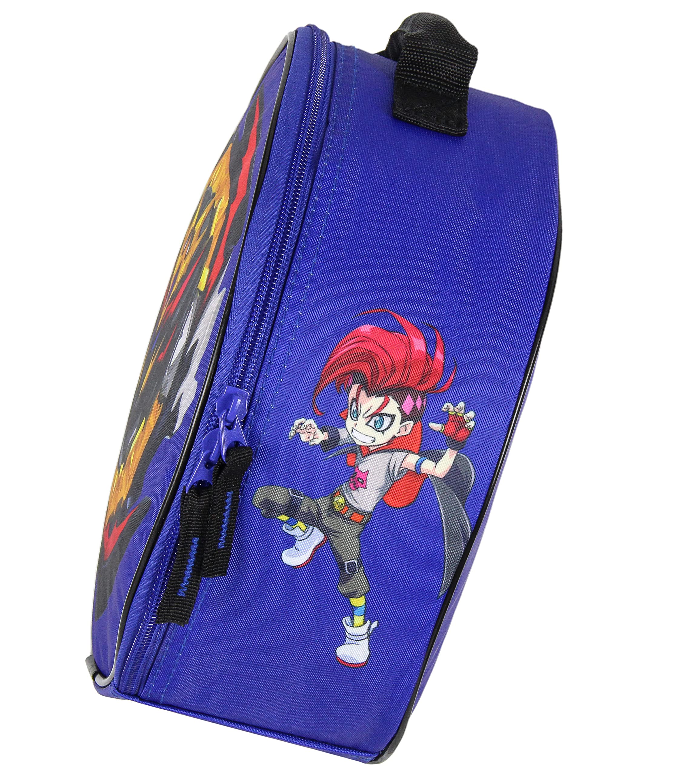 INTIMO Beyblade Burst Show Bel Daizora Dynamite Belial Nexus Venture-2 Blade Character Single Compartment Lunch Box Bag
