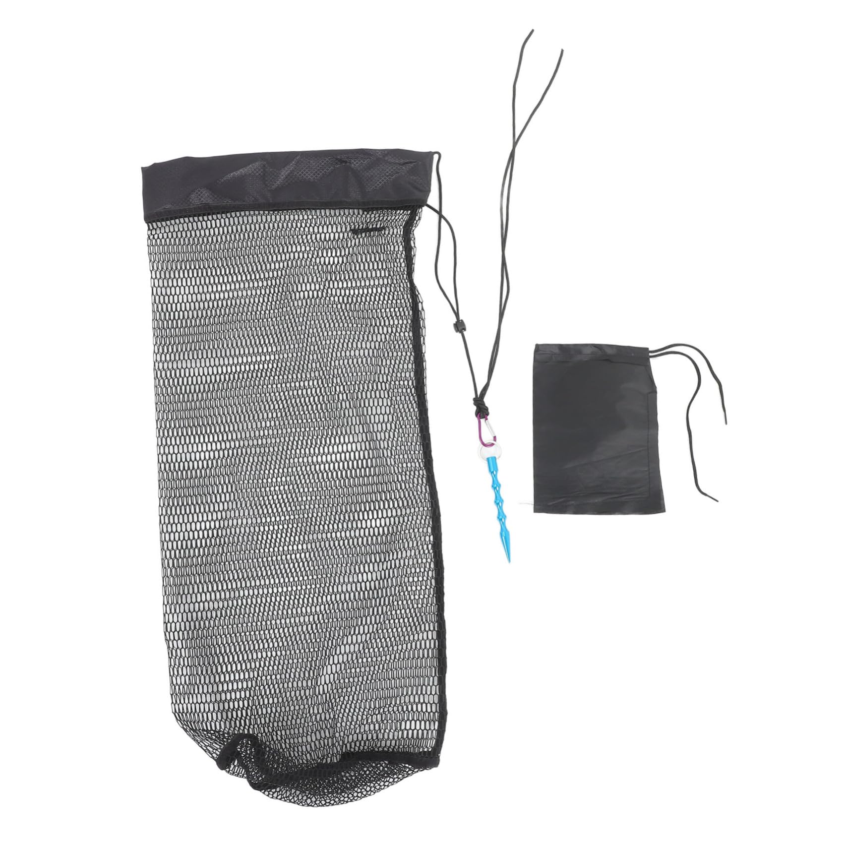 CLISPEED Fishing Tool 1 Set Fishing Net Fish Basket Beam Port Metal Fishing Net Cage Mesh