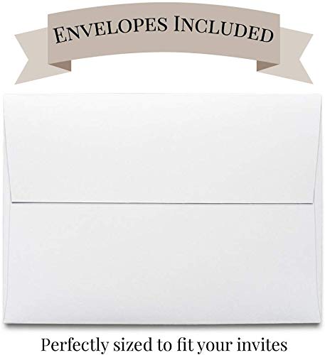 Fancy Halloween Witch Halloween Birthday Party Invitations, 20 5x7 Fill In Cards with Twenty White Envelopes by AmandaCreation