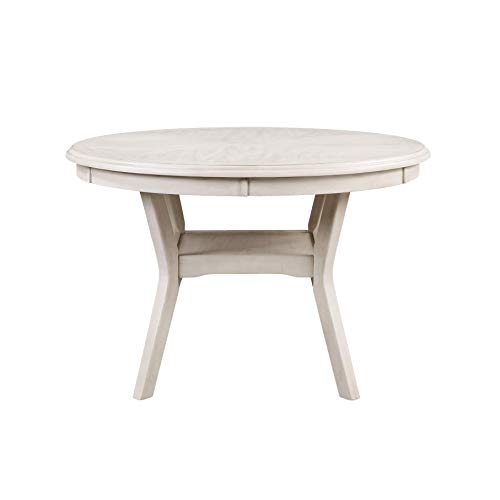 New Classic Furniture Amy 5-Piece Dining Table Set, Beige and Brown