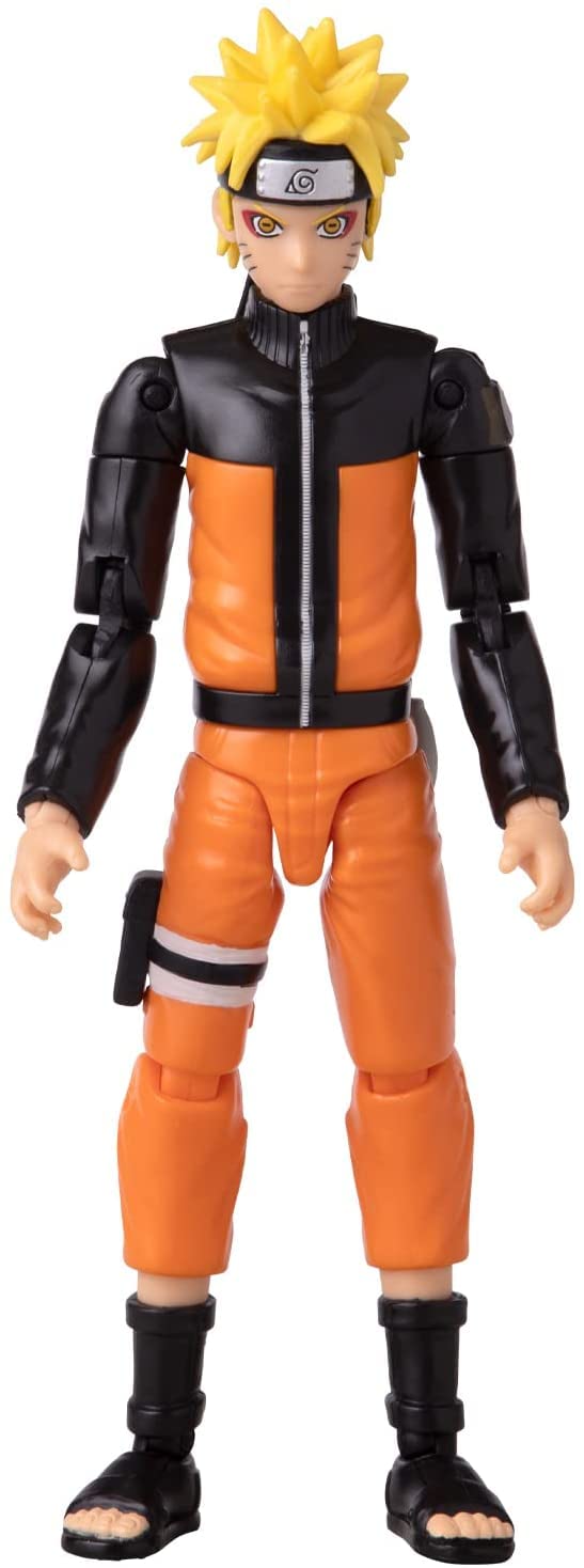 Bandai Naruto Anime Heroes Naruto Uzumaki Naruto Sage Mode Toy Action Figure Toy Bundle with 2 My Outlet Mall Stickers