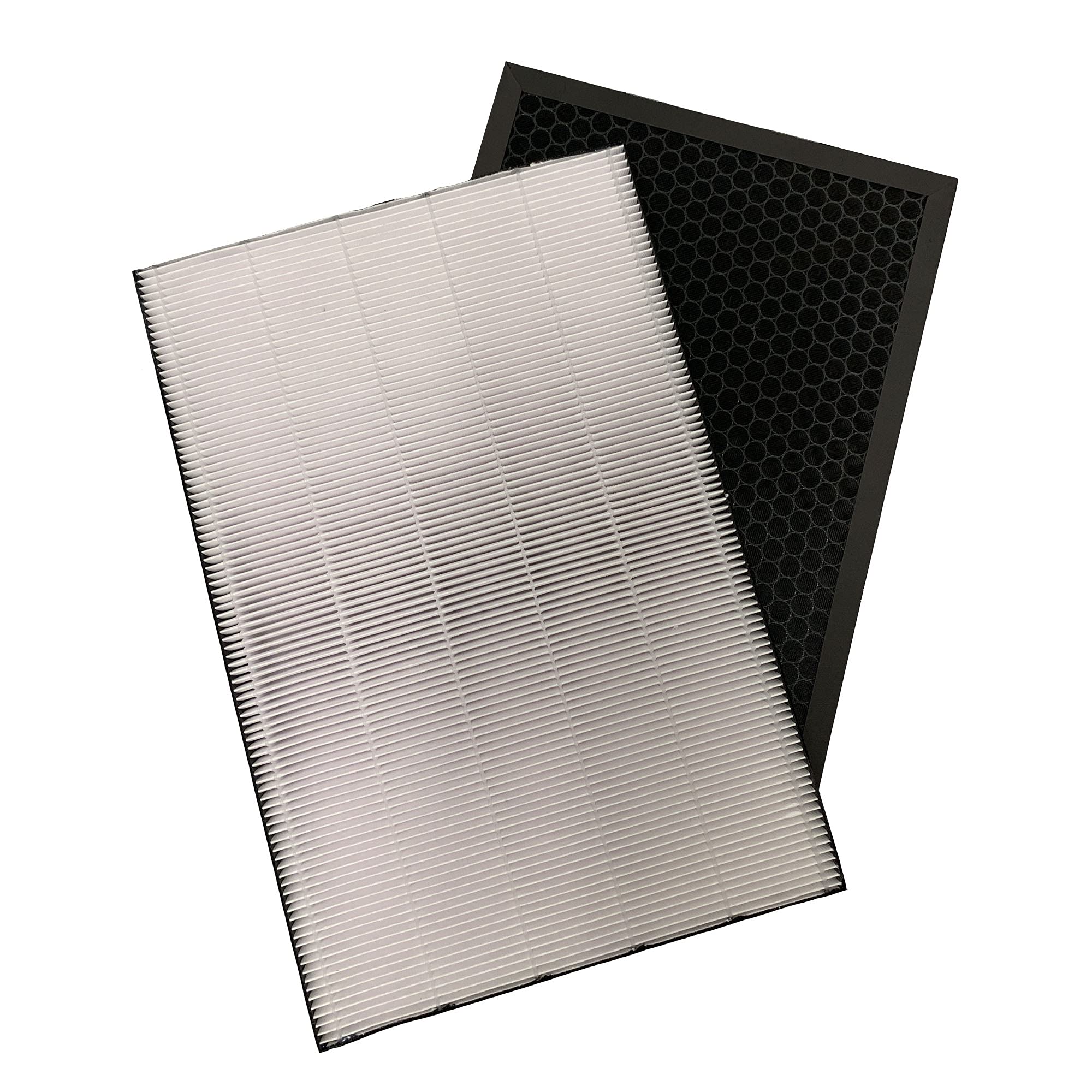 Think Crucial HEPA Style Filter & Activated Carbon Filter Set Replacement Compatible With Bissell Air Purifier Models Air320 & 2768A, Replacement Part # 2804 & 2677 (2 Pack)