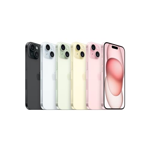 Boost Infinite iPhone 15 (256 GB) — Blue [Locked]. Requires unlimited plan starting at $60/mo.