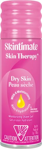 Skintimate Skin Therapy Dry Skin Womens Moisturizing Shave Gel, 198g