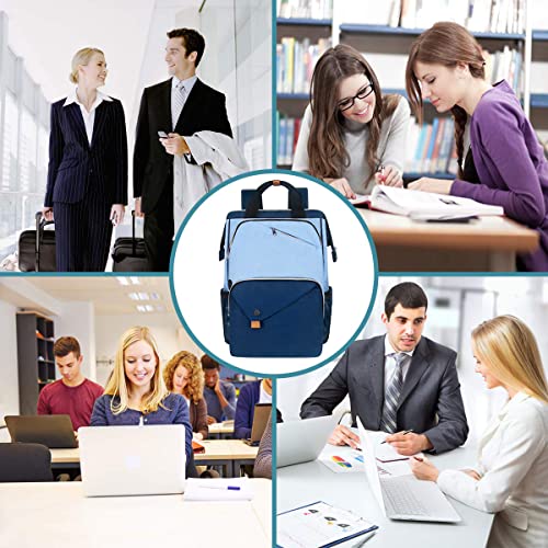 Hap Tim Laptop Backpack for Men&Women, Computer Backpack, College Backpack, Laptop Bags, Womens Travel Backpack, Birthday Gifts for Women&Men(7651-BL)
