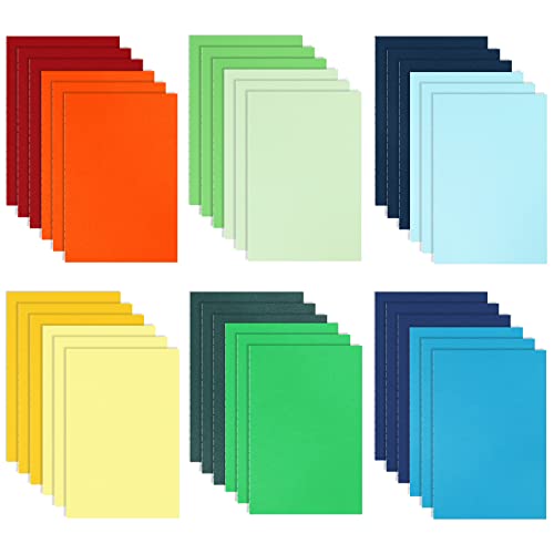 EOOUT 36pcs 12 Colors Journals Notebooks in Bulk, Ruled Lined Journals for Writing, 5.5" X 8.5", 60 Pages, for Kids, Office School Supplies, Gifts