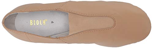 Bloch Women's Super Jazz Dance Shoe S0401L Ballet Flat, Tan, 7.5