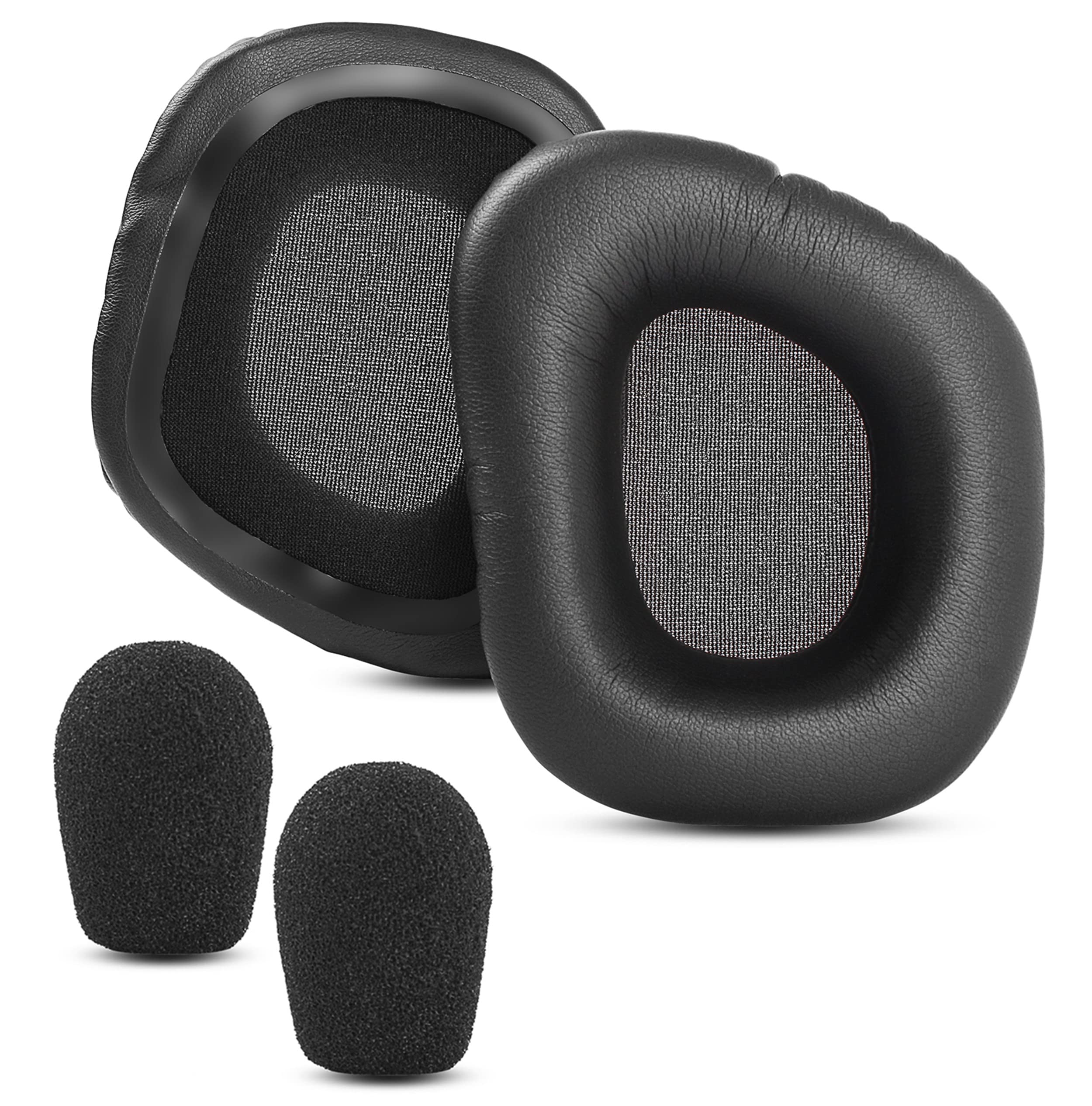 YunYiYi Stealth 600 Gen 2 Ear Cushion Earpads Replacement Compatible with Turtle Beach Stealth 600 Gen 2 PS5 PS4 Pro Wireless Gaming Headset Repair Parts (Protein Leather)