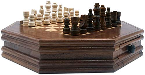 Chess Sets and Boards Board Game Wooden Set Box Wooden Table Environmental Protection Natural Paint Desktop Entertainment