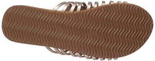Billabong Women's Tread Lightly Flat Sandal, Rose Gold, 7 M US