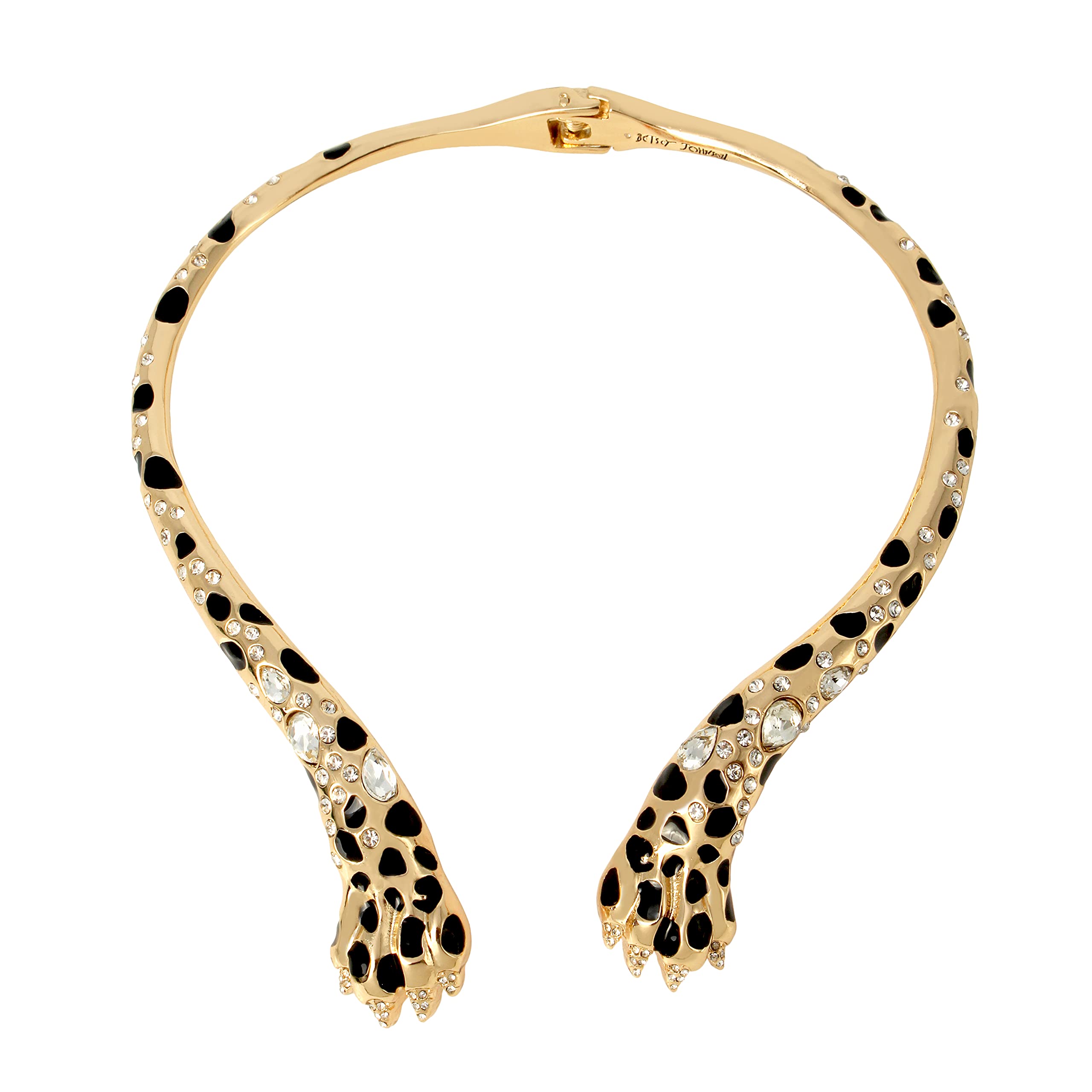 Betsey Johnson Leopard Claw Collar Necklace