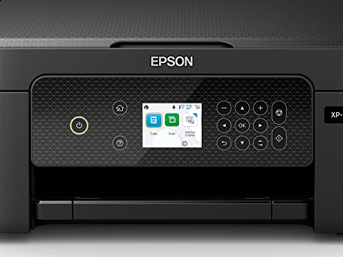 Epson Expression Home XP-4205 All-in-One Wireless Color Inkjet Printer - Print Copy Scan - USB, WiFi, 2.4" Color Display, 10.0 ppm, 5760 x 1440 dpi, Auto 2-Sided Printing, Voice Activated