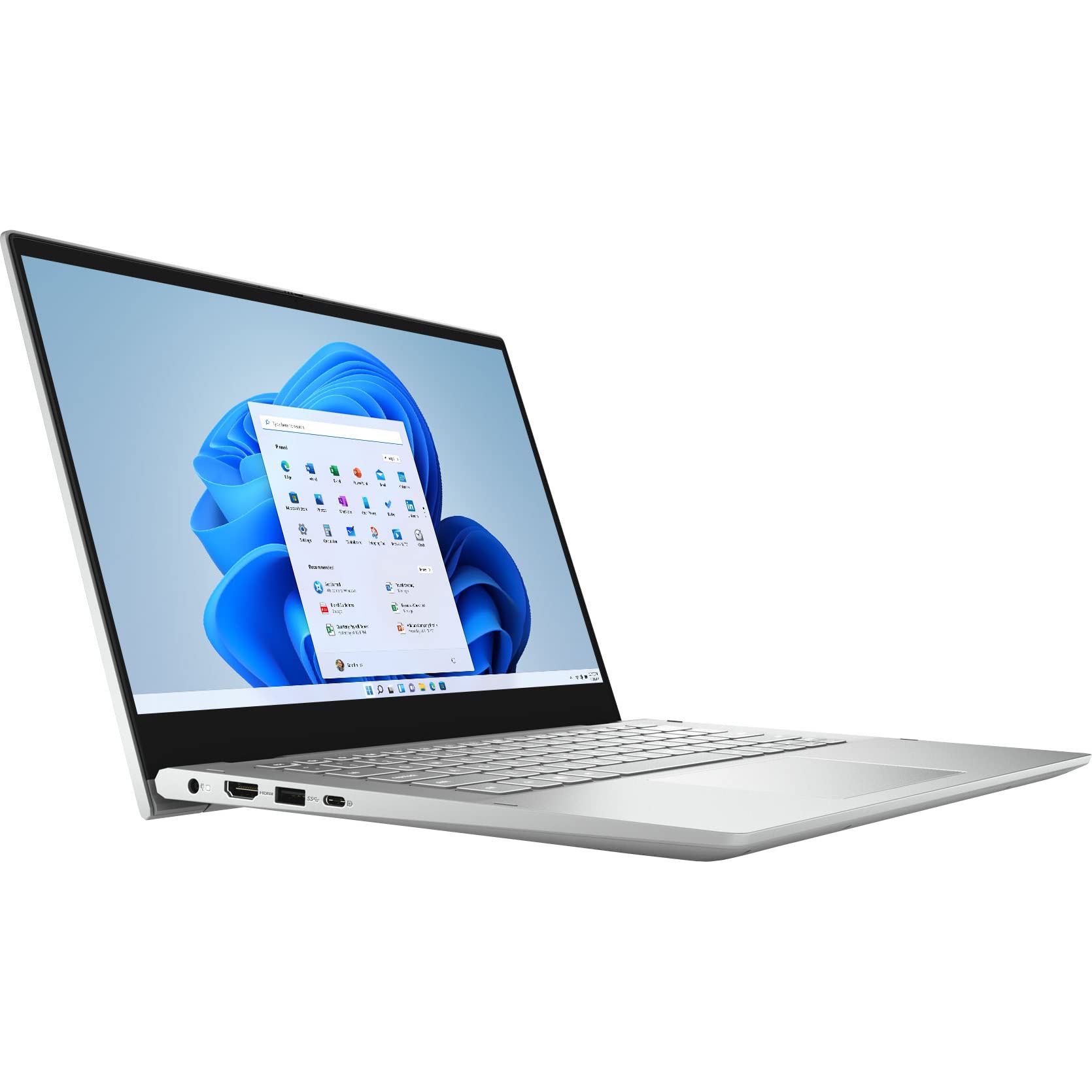 Dell Inspiron 14 5406 2-in-1 14" Touchscreen Business Laptop, Intel i3-1115G4 (Beat i5-10210U), 64GB DDR4 RAM, 2TB PCIe SSD, Backlit Keyboard, Bluetooth 5.1, WiFi 6, Platinum Silver, Windows 10 Pro