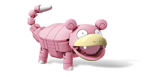 Mega Construx Pokemon Slowpoke Construction Set with Character Figures, Building Toys for Kids (119 Pieces)