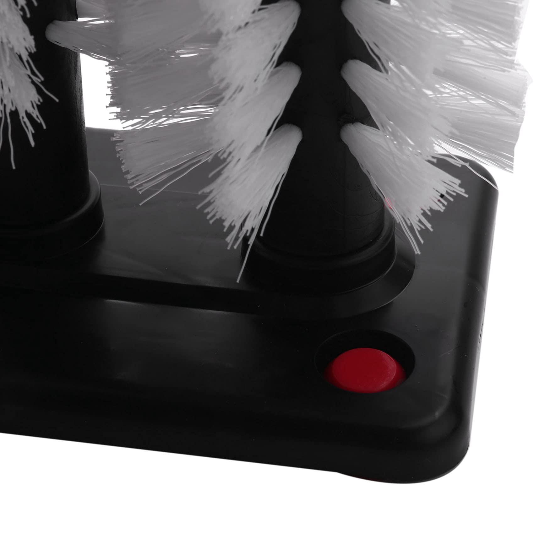 Dacvgog Glass Washer 3 Brush Glass Washing Brushes with Suction Base Bar for Bar,Kitchens,Red Wine Glasses,Cup