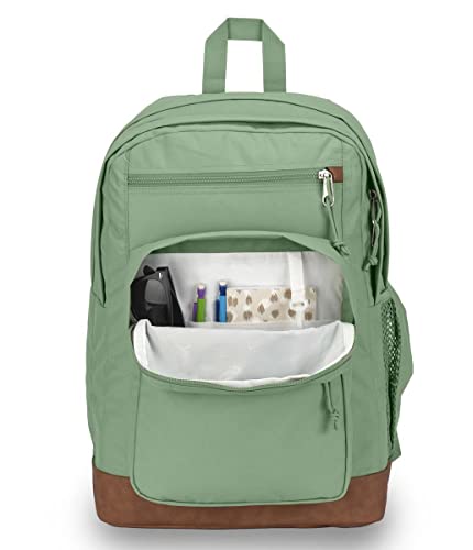 JanSport Cool 15-Inch Laptop Backpack-Classic School Bag, Loden Frost, One Size