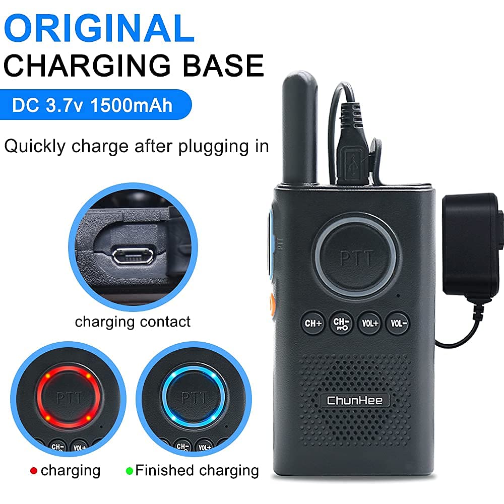 ChunHee 8 Pack Intercom Wireless for Home House Intercom Elderly Seniors Business Intercom System Room to Room Communicator