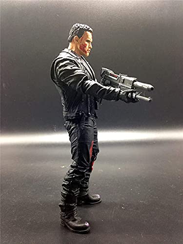 ZFFKY Terminator T-800 Arnold Schwarzenegger Action Figure Collectible Model Toy (1)