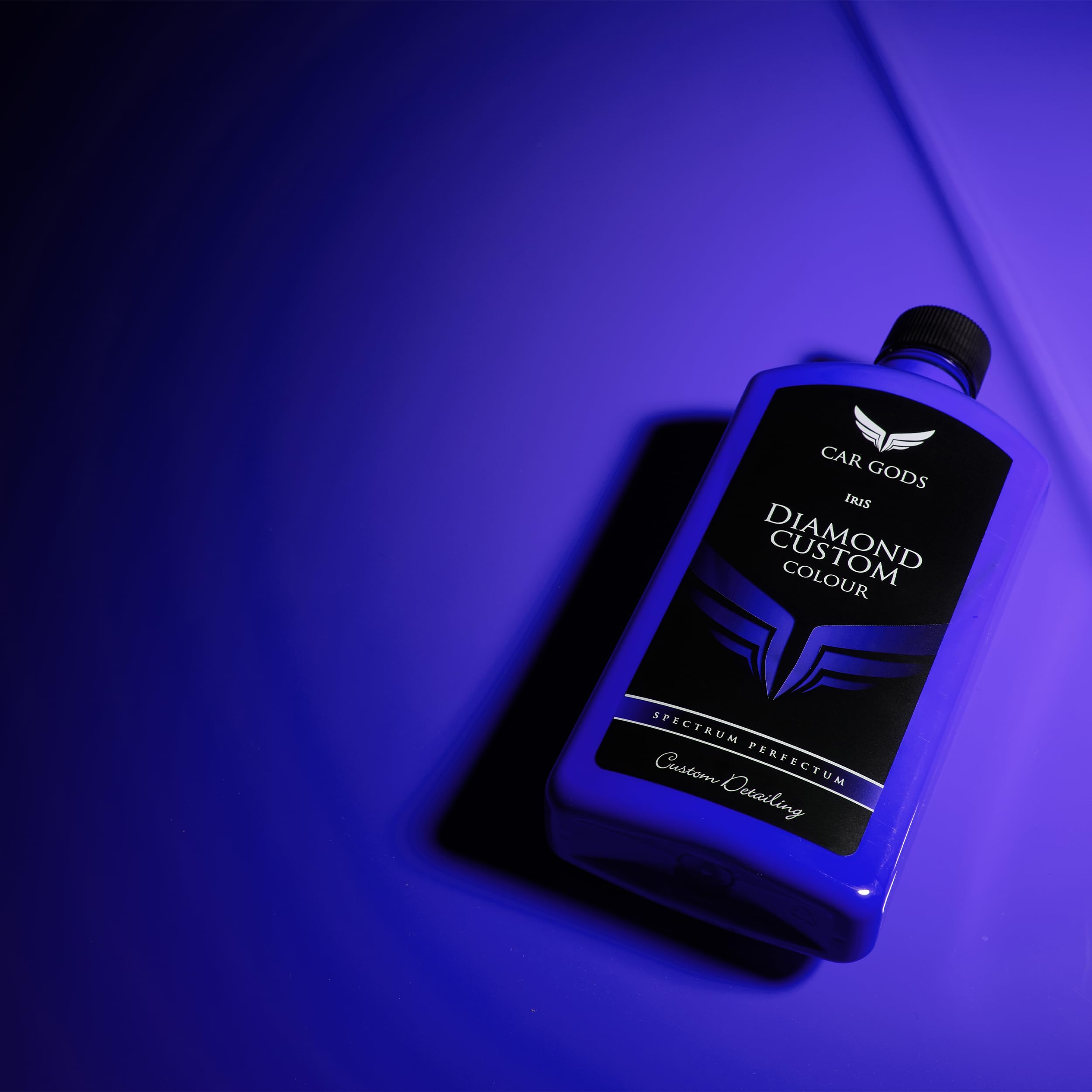 Car Gods Iris Custom Color Dark Blue 3-in-1 Polish Wax Color Restorer & Scratch Remover, 16 Colors Available, 17 Fl Oz