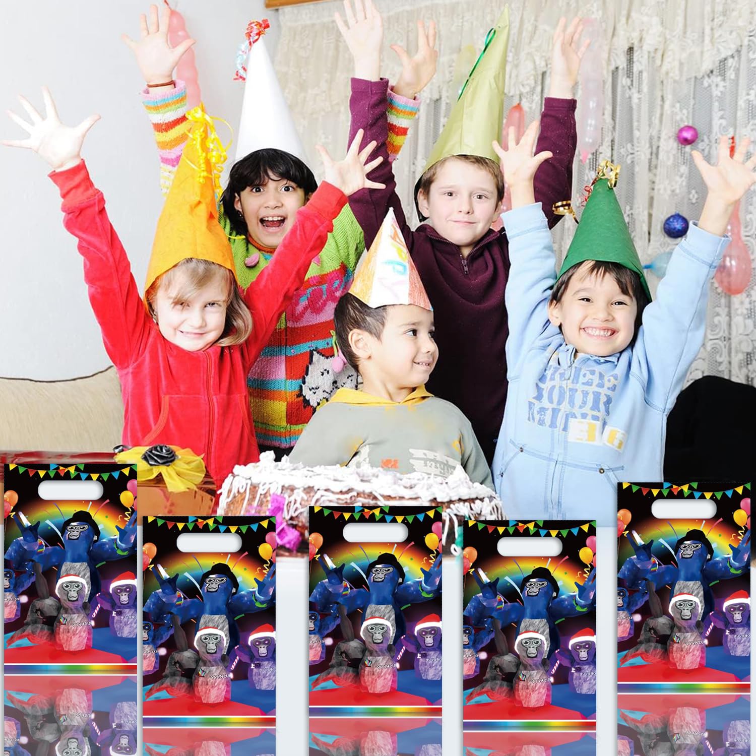 Chuntianli 30Pcs π’πππΎπππΆ π―πΆπ Party Gift Bags, Gooddie Bags Party Supplies Birthday Decoration Gift Bags π’πππΎπππΆ π―πΆπ Birthday Party Decorations