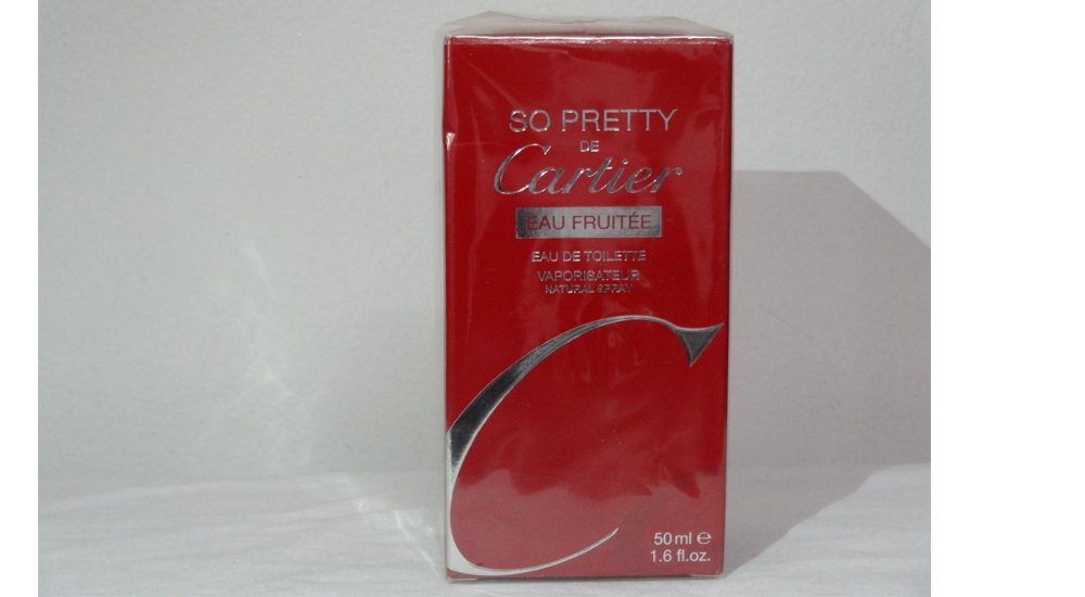 So Pretty Eau Fruitee By Cartier For Women. Eau De Toilette Spray 1.6 Oz / 50 Ml
