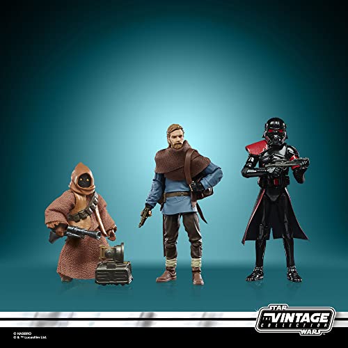 STAR WARS The Vintage Collection OBI-Wan Kenobi Multipack Toys, 3.75-Inch-Scale Action Figures, Kids 4 and Up