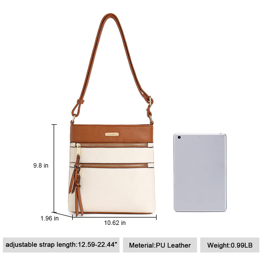 CLUCI Women Crossbody Purses Bundles with Women Wallet