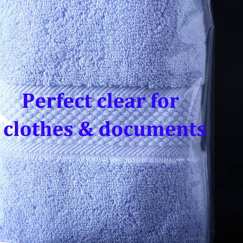 Jumbo Storage Bag 5 Gallon Freezer Bags Zip Easy Food Storage Bag Clear Meal Prep Bag Thick Durable 10 Pcs 17.7" x 23.6"