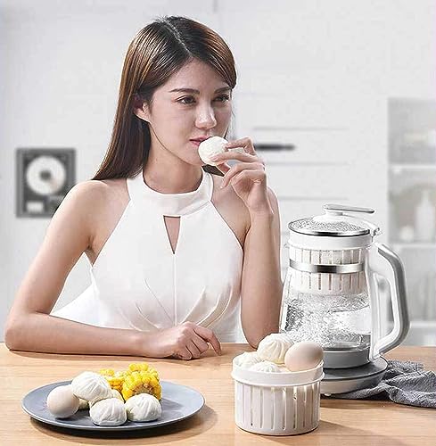 Electric Kettle 1.8L Large Capacity Glass Health Pot Multifunction Cooking Tea Soup Flower Teapot Automatic Electric Stew Bird's Nest Pot Electric Kettle
