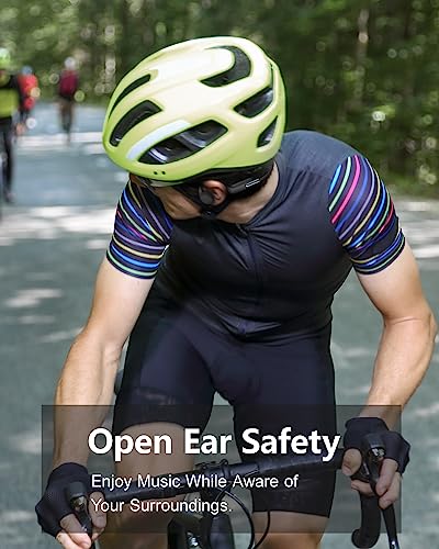 Dnniakm Bone Conduction Headphones Swimming, Underwater Headphones for Swimming, Built-in 32G Memory IPX8 Waterproof, Wireless Bluetooth 5.3 Open Ear Headphones for Running, Cycling, Swimming