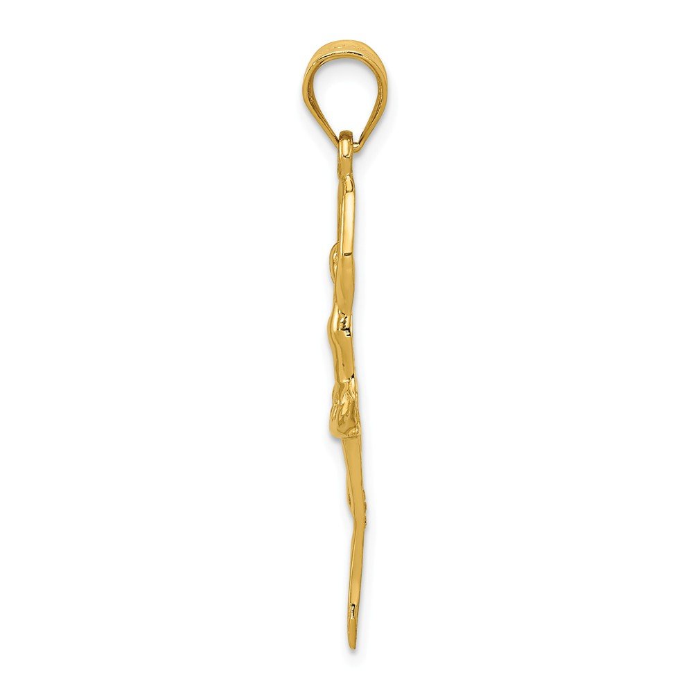 BillyTheTree Jewelry 14K Yellow Gold Polished Large Ballerina Pendant