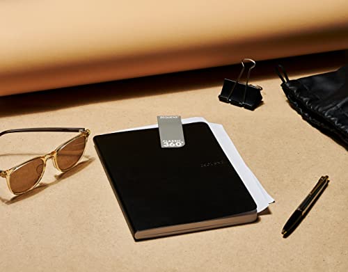 Zequenz Classic 360 Signature Series, Size: B6 Medium, Color: Black, Paper: Grid, Soft Cover Notebook, Soft Bound Journal, 5" x 7", 200 sheets / 400 pages, Squared, Graph, Grid Pattern Premium Paper