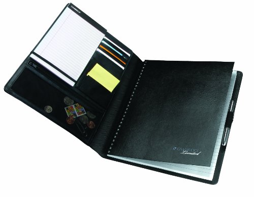 Mead Cambridge Limited NoteTaker Notebook (06126), Black