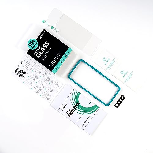 Ibywind Screen Protector for Asus ROG Phone 7 5G(6.7") 2 Pack+1 Pack Camera Len Protector+1 Back Film,9H Tempered Glass,HD,Scratch Resistant,Bubble Free,Easy Install