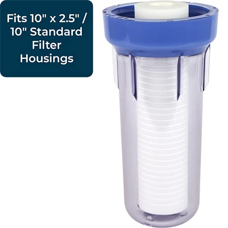CFS β 4 Pack Activated Carbon Block Water Filter Cartridges Compatible with Rainsoft 21179 Model β Removes Bad Taste & Odor β Whole House Replacement Filter Cartridge β Universal 10" Filter Cartridge