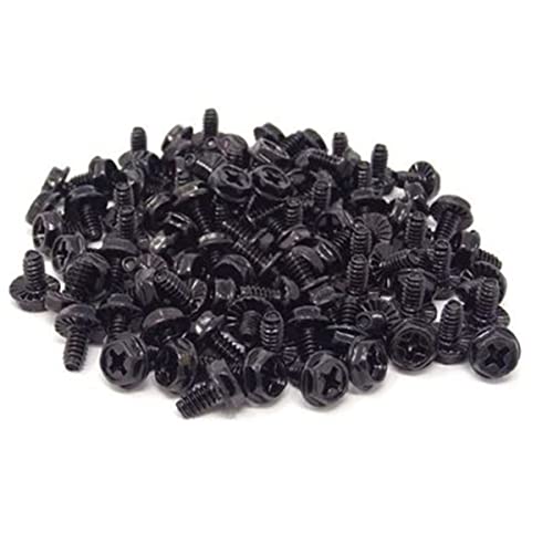 DIKACA Screws 300 pcs pci Fastener PSU Power Screw Round Computer Replacement I for Fixing Metal Slot Head Accessory Mounting Case Case Pc Computers