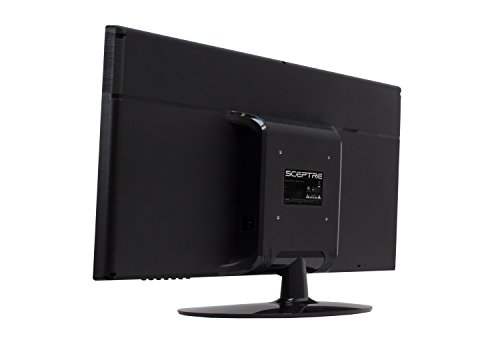 Sceptre 24 Inch 75Hz Slim LED Monitor with Build-in Speakers HDMI VGA, New Black (E248W-19208A)